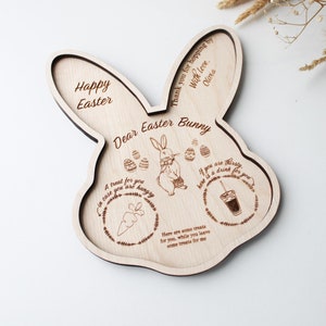 Easter Bunny Tray Svg, Carrot Plate Digital Download Glowforge, Laser ...