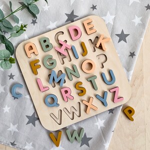 Laser Cut File Baby Alphabet Puzzle SVG, Alphabet Puzzle Digital ...