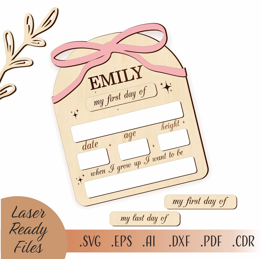 First Day of School Sign SVG, School Board SVG, Back to School Sign ...