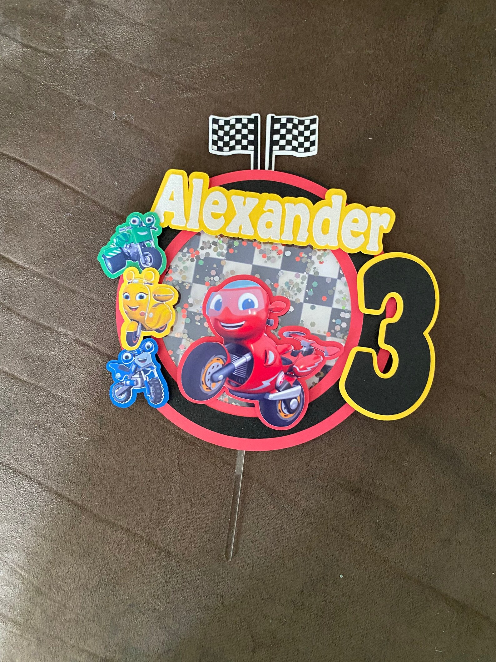 Ricky Zoom Gable Ricky Zoom Cake Topper Ricky Zoom - Etsy