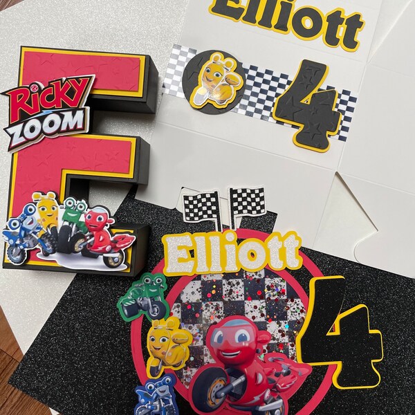 Ricky Zoom Birthday Cake - Etsy