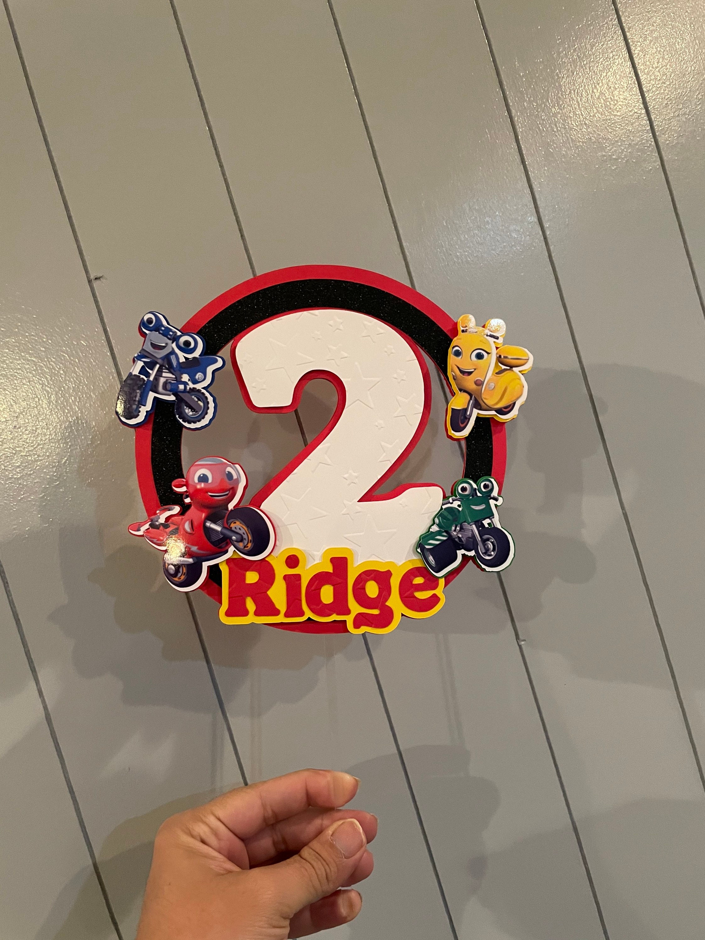 Ricky Zoom Gable Ricky Zoom Cake Topper Ricky Zoom - Etsy