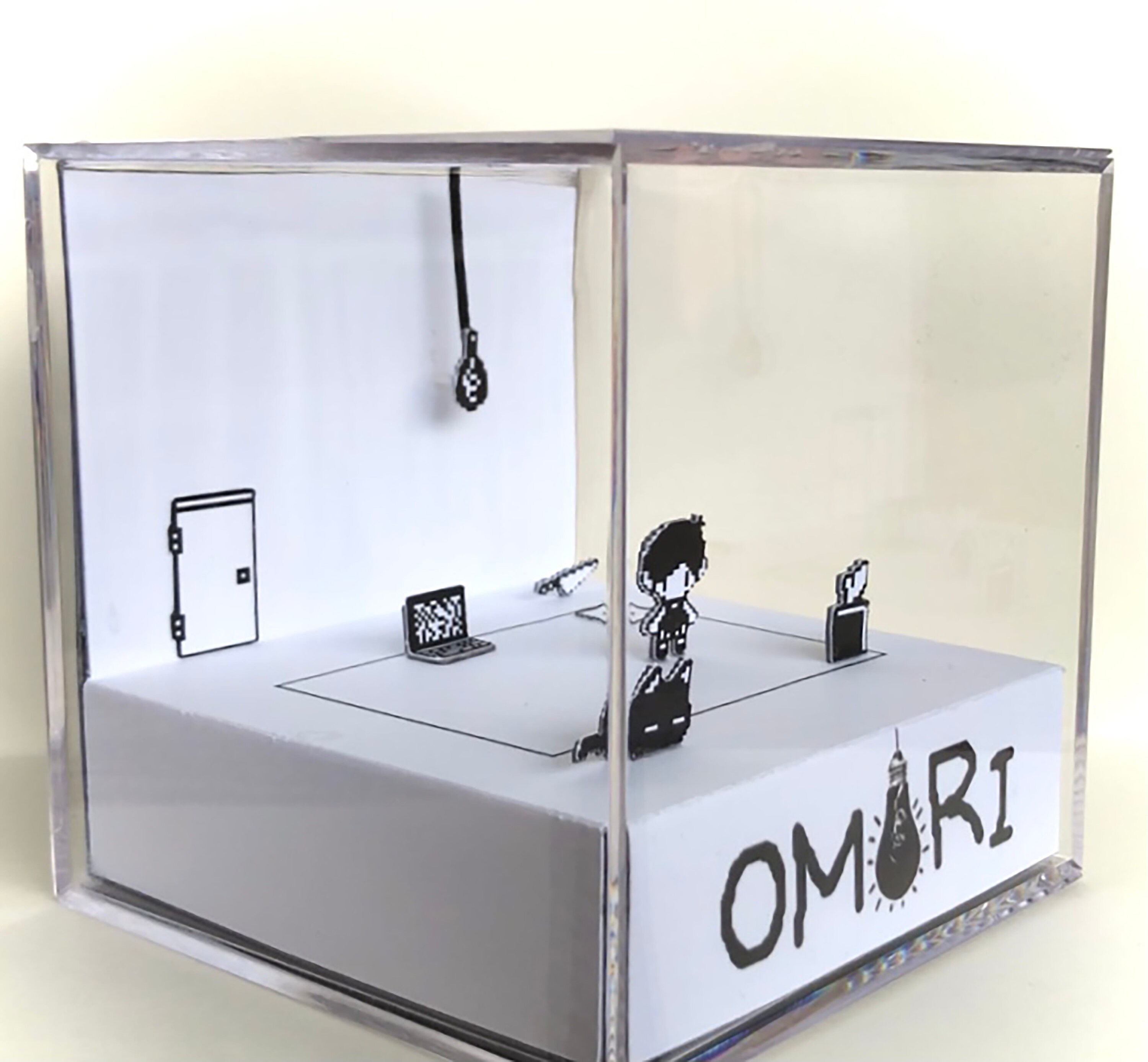 Omori White Space 3D Cube Diorama | Etsy