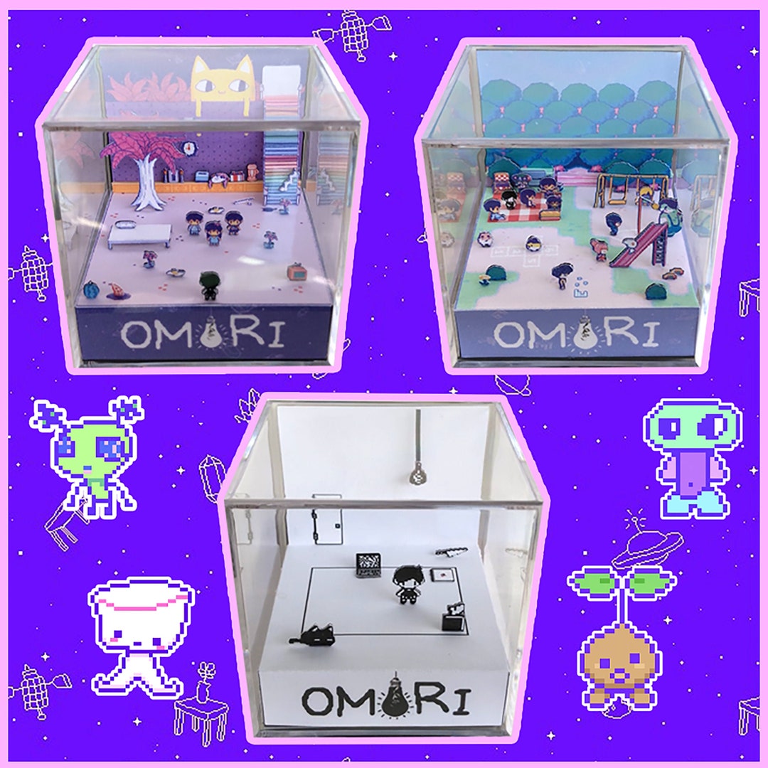 Omori Cube Diorama Bundle Stickers - Etsy