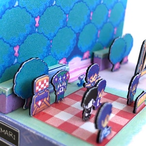 Omori Headspace Playground 3D Cube Diorama - Etsy