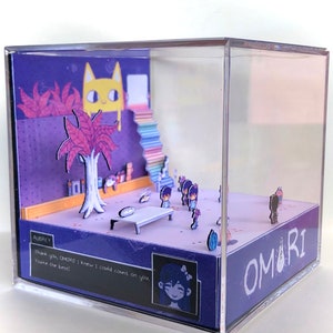 Omori Cube Diorama Bundle Stickers | Etsy
