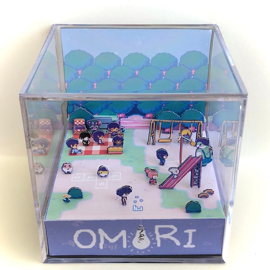 Omori Headspace Playground 3D Cube Diorama - Etsy