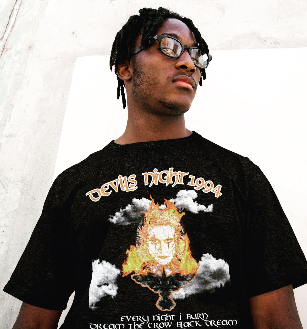 Devils Night / 90s / the Crow / Alt / Adult Tee - Etsy
