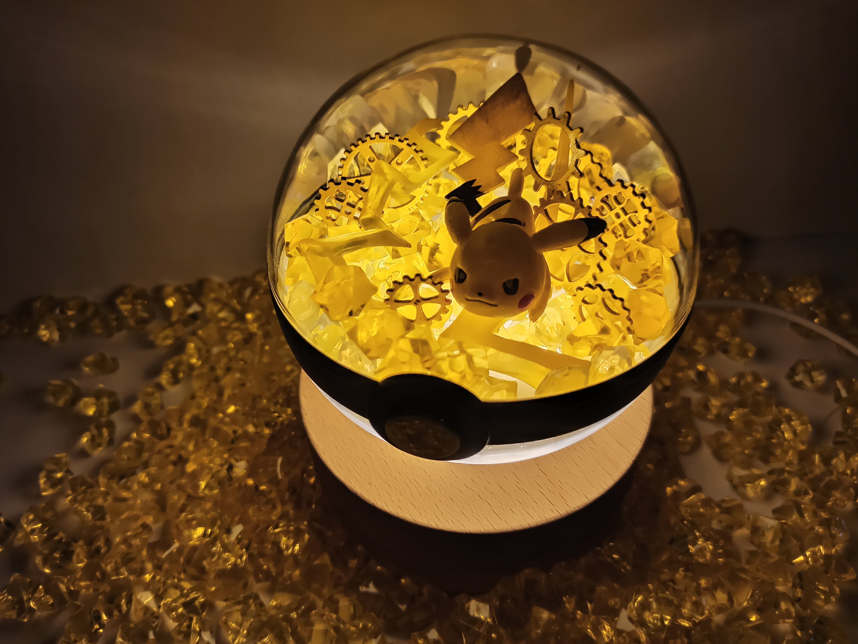 Custom Pokemon Ball Terrarium - Etsy