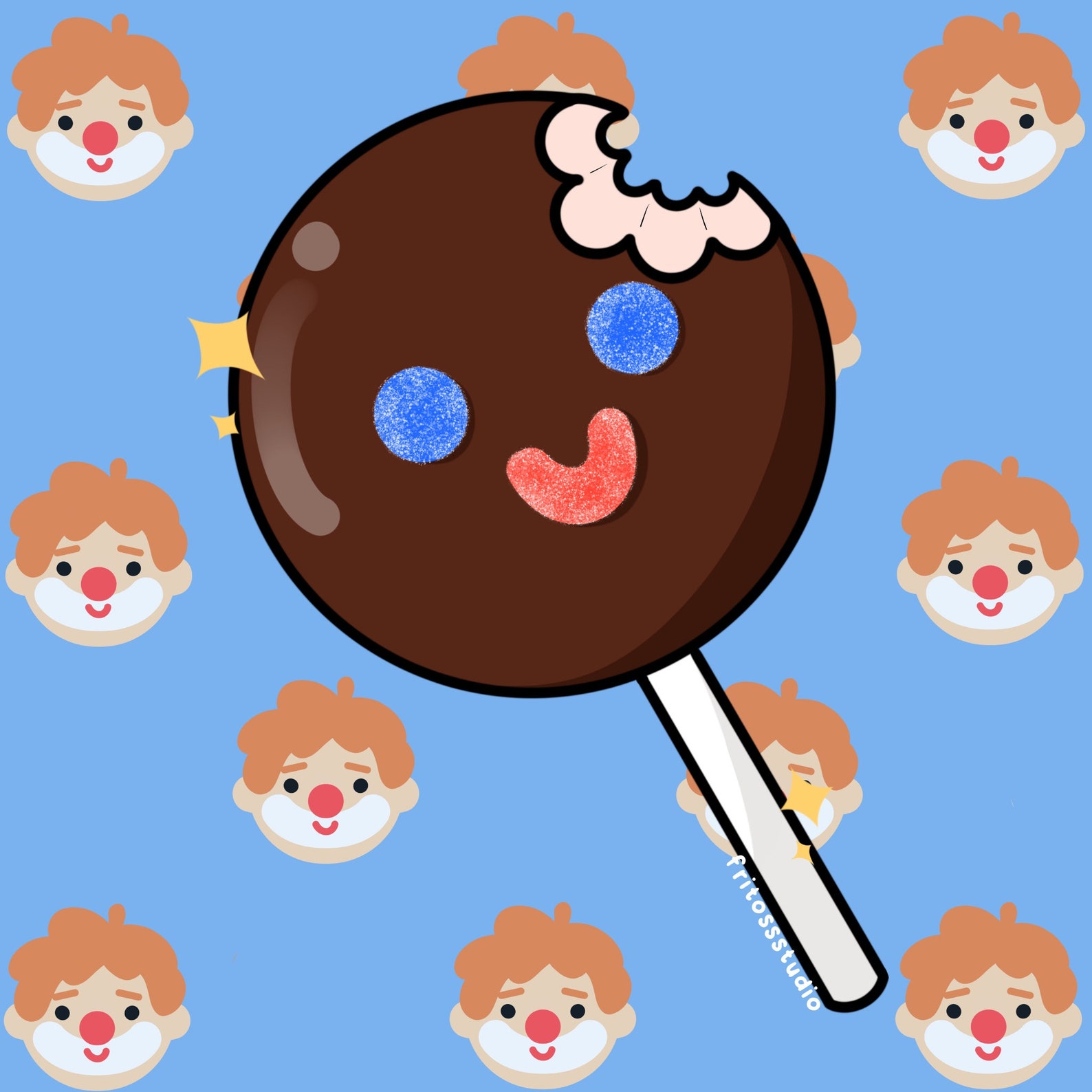 Paleta Payaso Sticker Mexican Candy Sticker Mexican Snack - Etsy
