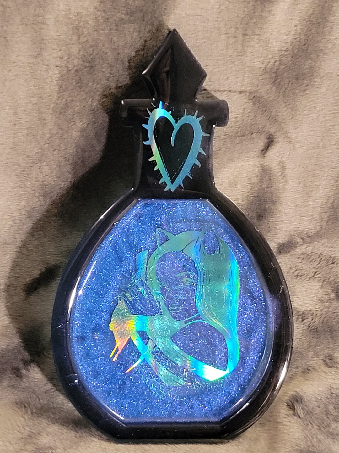 Kitty Girl Potion Bottle Dish - Etsy