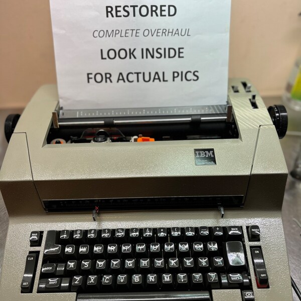 Ibm Selectric Typewriter - Etsy