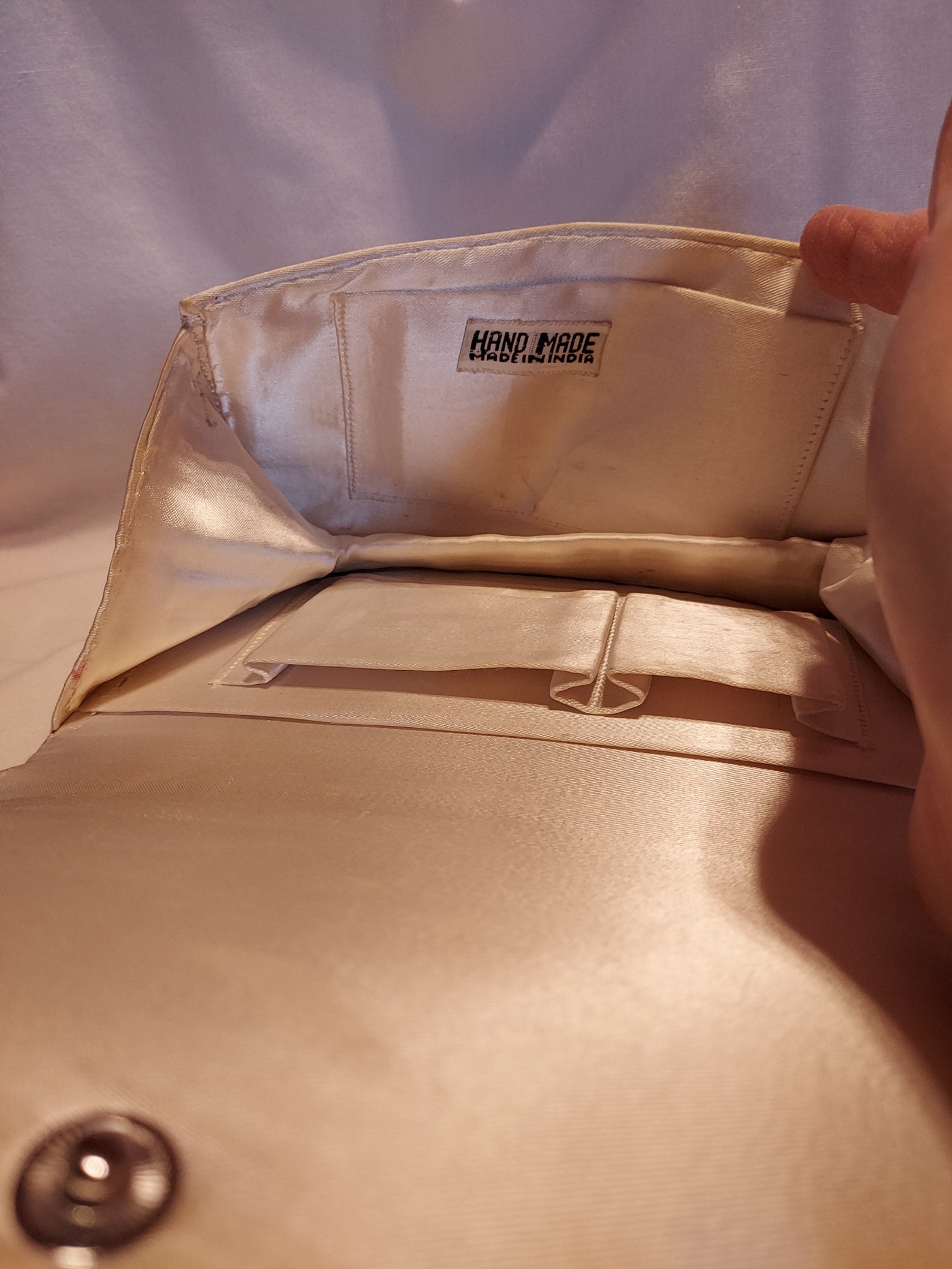 Vintage Purse Satin and Wire Art Evening Bag 1960s RARE - Etsy