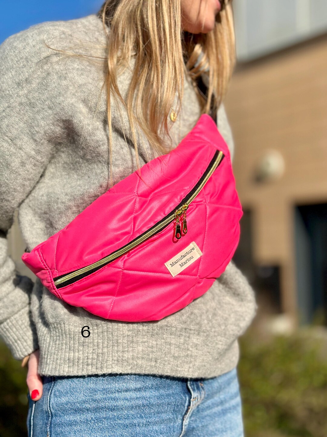Waterproof Quilted Fabric Fanny Pack - Etsy