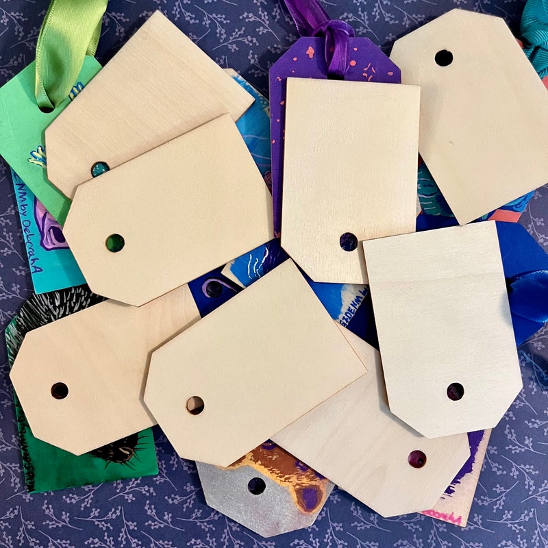 Hand Painted Tags - Etsy