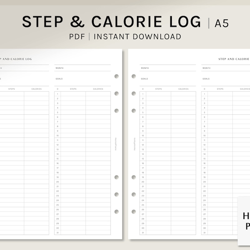 Filofax Workout Tracker - Etsy UK