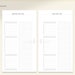 Daily Routine Personal Size Printable Planner Inserts Morning and Night ...