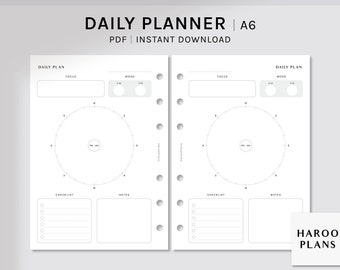 Pie Chart Planner | Etsy