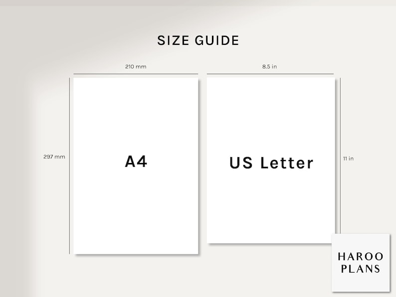 Weekly to Do List A4 US Letter Printable Planner Inserts - Etsy