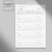 TV Series Tracker | Personal Wide Printable Planner Inserts | Drama ...