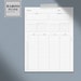 Week at a Glance HP Classic Printable Happy Planner Inserts Weekly ...