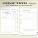 Inbox Pocket Size Printable Planner Inserts Blank Box to Do List ...
