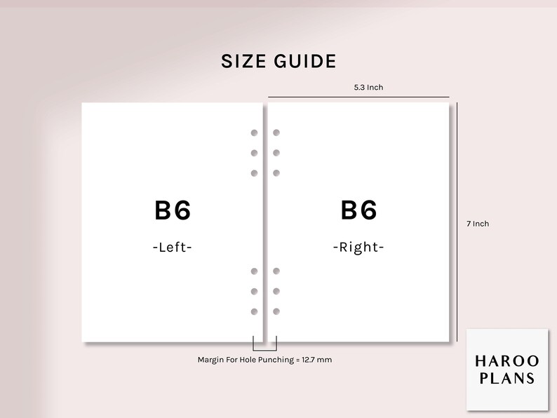 Task List B6 Ring Printable Planner Inserts to Do List - Etsy