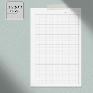Undated Weekly | Half-letter Printable Planner Inserts | Weekly With ...