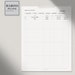 Home Inventory A4, US Letter Printable Planner Inserts Household ...