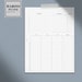 Week at a Glance HP Classic Printable Happy Planner Inserts Weekly ...