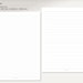 Basic Notes Paper Set A4, US Letter Printable Planner Study Notes ...