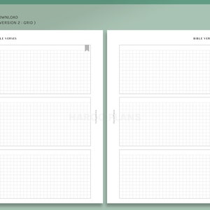 Bible Verses | HP Mini Printable Happy Planner Inserts | Sermon ...