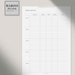Weekly Budget Check-in A4 US Letter Printable Planner - Etsy