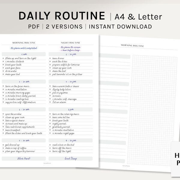 Daily Routine - Etsy