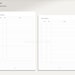 Appointment Tracker A4, US Letter Printable Planner Inserts Schedule ...