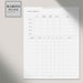 Weekly Budget Check-in A4 US Letter Printable Planner - Etsy
