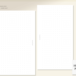 Classic Notes Paper Set Printable | Personal | Planner Inserts | Study ...