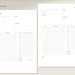 Daily Study Planner in Korean A5 Printable Planner Inserts Template PDF ...