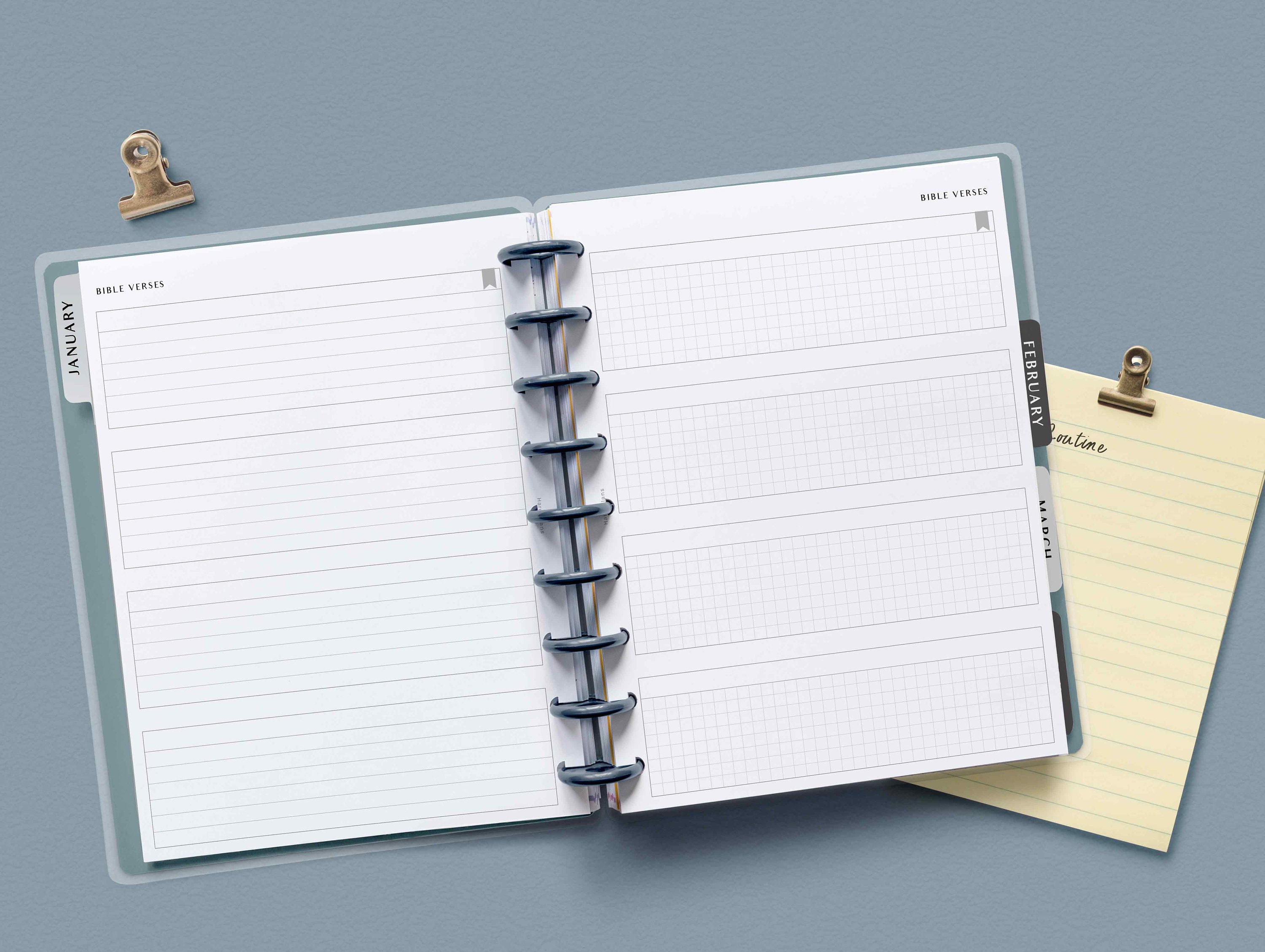 Bible Verses | HP Classic Printable Happy Planner Inserts | Sermon ...