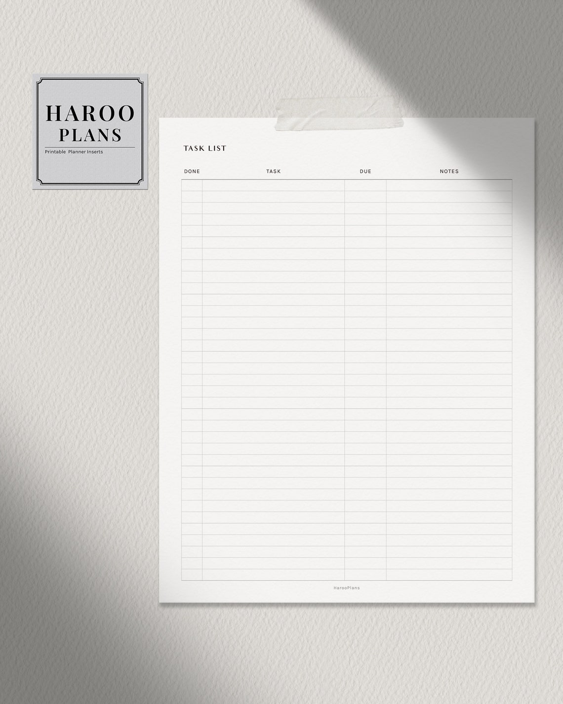 Task List A4 US Letter Printable Planner Inserts to Do | Etsy Canada