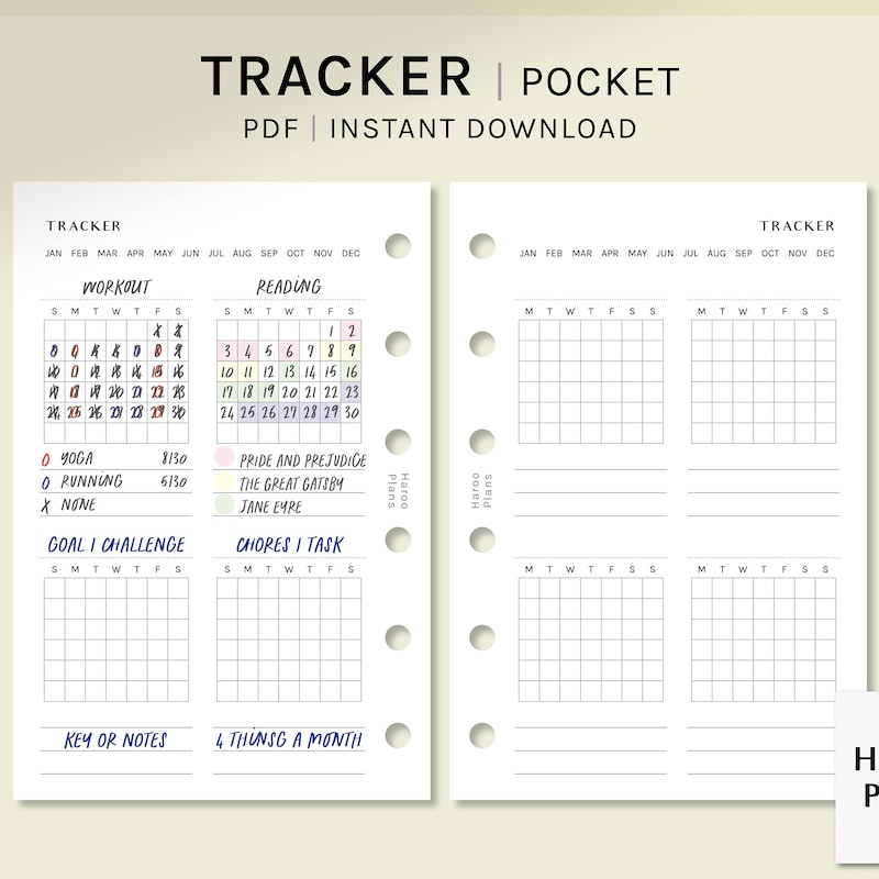 2026 Pocket Agenda Goals - Etsy