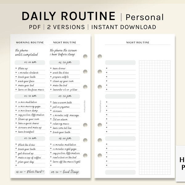 Daily Routine - Etsy