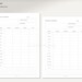 Yearly Financial Overview | A4, US Letter Printable Planner Inserts ...