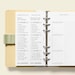 Daily Routine Personal Size Printable Planner Inserts Morning and Night ...