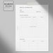 Medical Information Sheet A6 Printable Planner Inserts - Etsy
