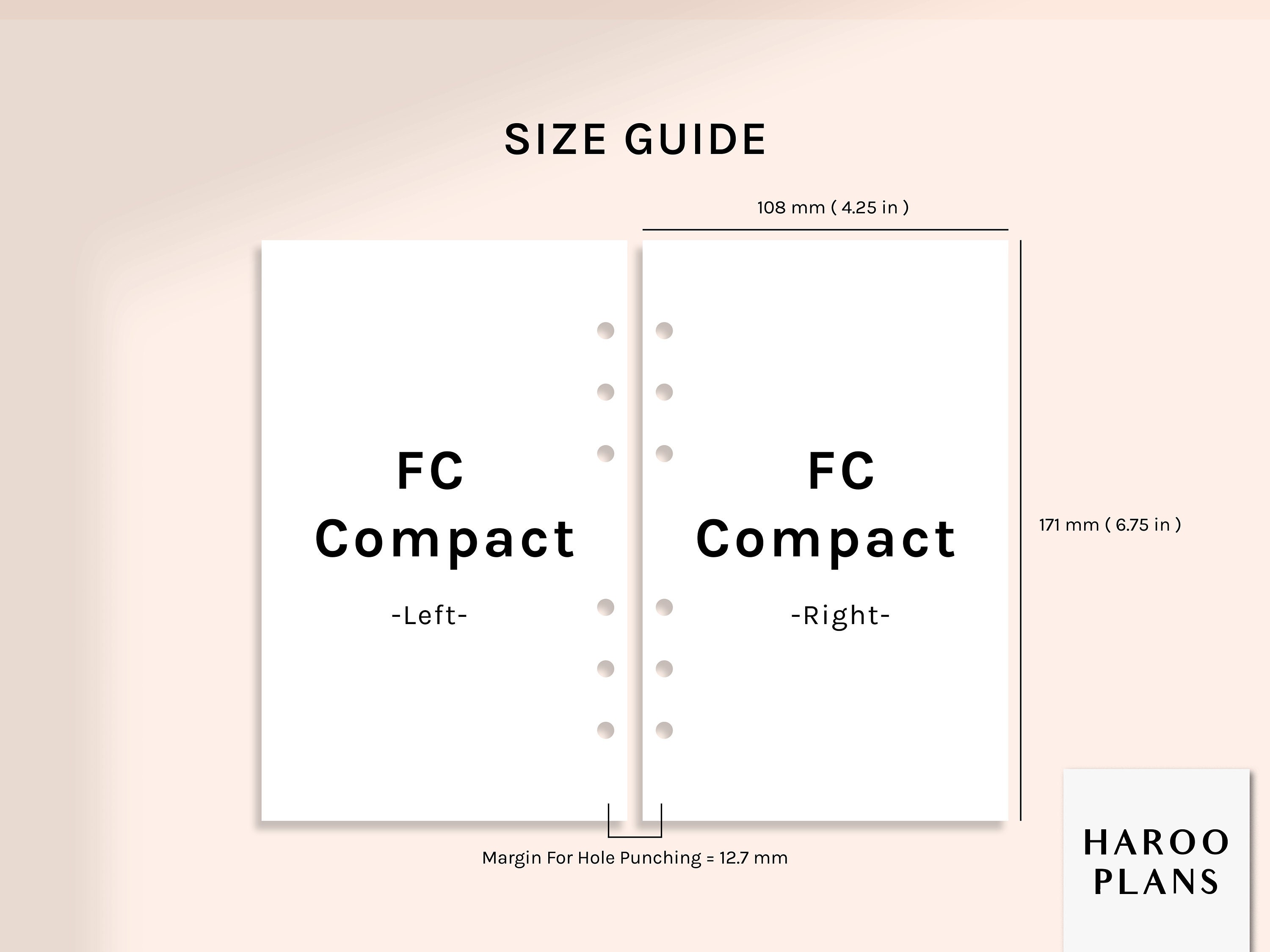 Challenge Sheet FC Compact Size Printable Planner Inserts - Etsy