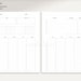 Week at a Glance A4 US Letter Printable Planner Inserts - Etsy