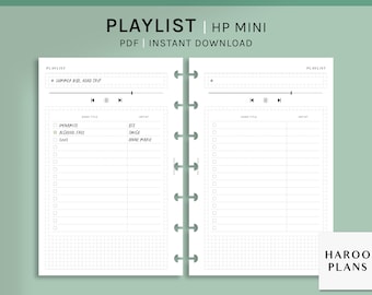 Song Playlist Sheet - Etsy