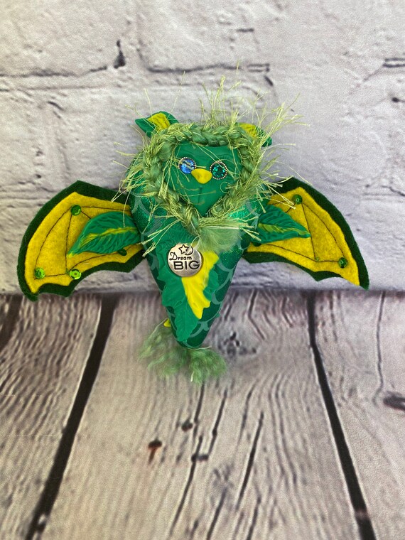 Mermaid Owl Bat Creature | Etsy