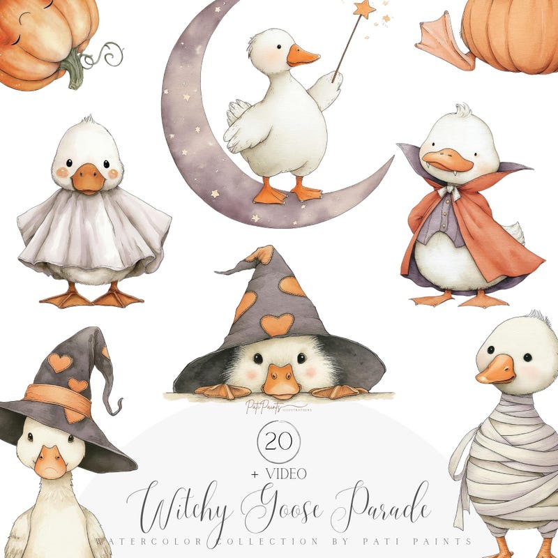 Halloween Parade Clipart - Etsy